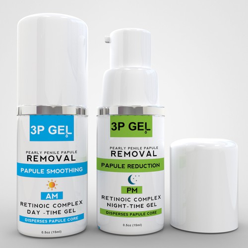 Design two complementary labels for 3P Gel | Product label contest