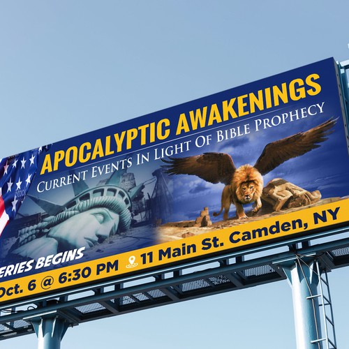 "apocalyptic awakenings" - a billboard to remember! | Signage contest ...