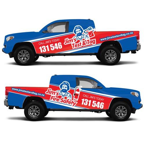 Vehicle design Jim's Test & Tag / Jim's Fire Safety | Car, truck or van ...