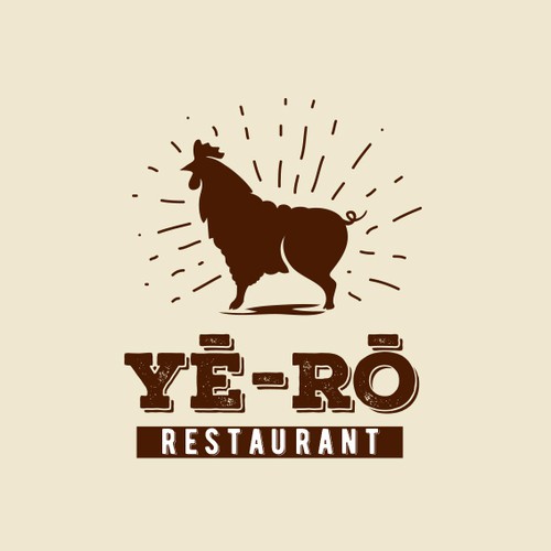 Create a Brand Identity for Yē-Rō, a modern greek gyro/souvlaki shop ...
