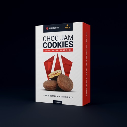 Designs | Choc Jam Cookie Box Design | Product packaging contest