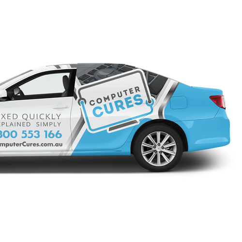 Design a world class Car Wrap for Computer Repair and IT Support ...