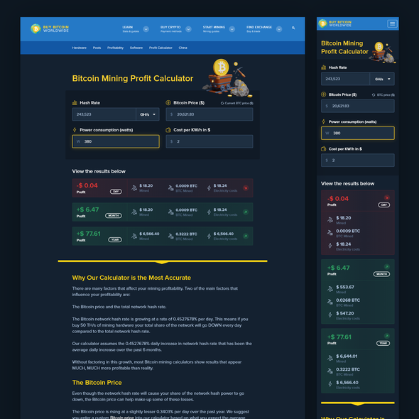 Mining websites - 25+ Best Mining Web Design Ideas 2022 | 99designs