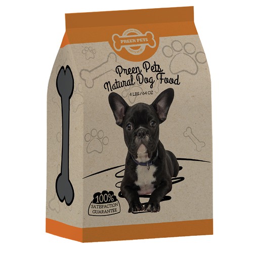 Preen Pets Natural Dog Food | Product packaging contest