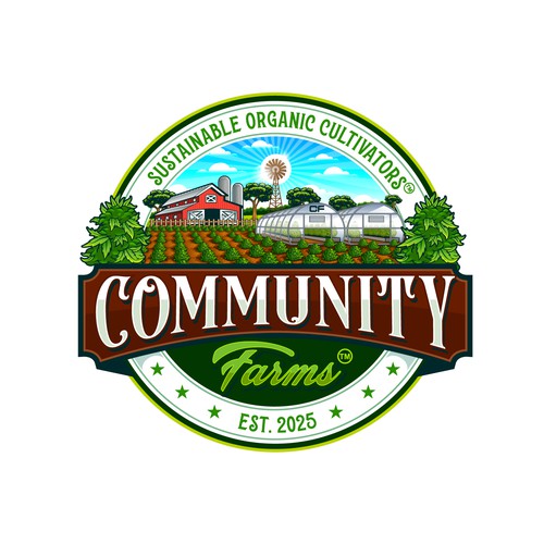 Designs | Community Farms Custom Logo Brand Identity | Logo & brand ...