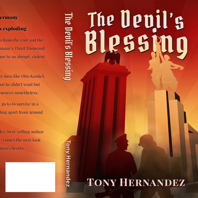 World War II Art Deco Inspired Book Cover! | Book cover contest