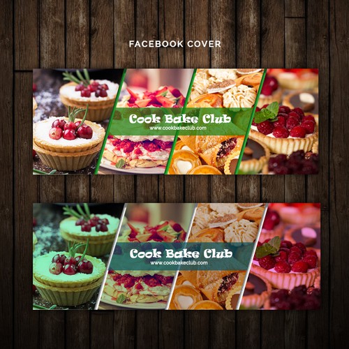 Design FB Ad cover and profile pic for Cook Bake Club | Facebook cover ...