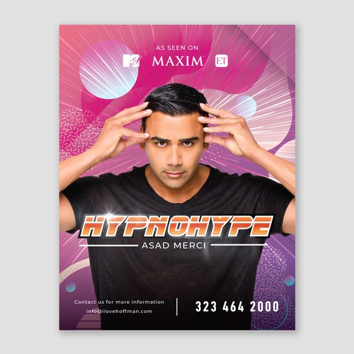 Comedy Hypnosis Show Flyer | Postcard, flyer or print contest