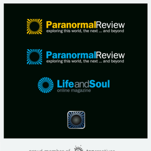 Logos for linked paranormal projects | Logo design contest