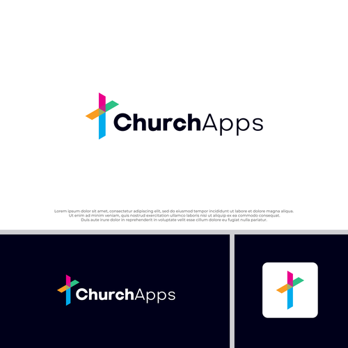 Designs | ChurchApps Logo - Open Source Church Software | Logo design ...