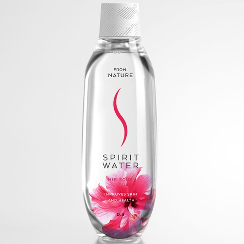 Spirit water logo and bottle design | Logo & brand identity pack contest
