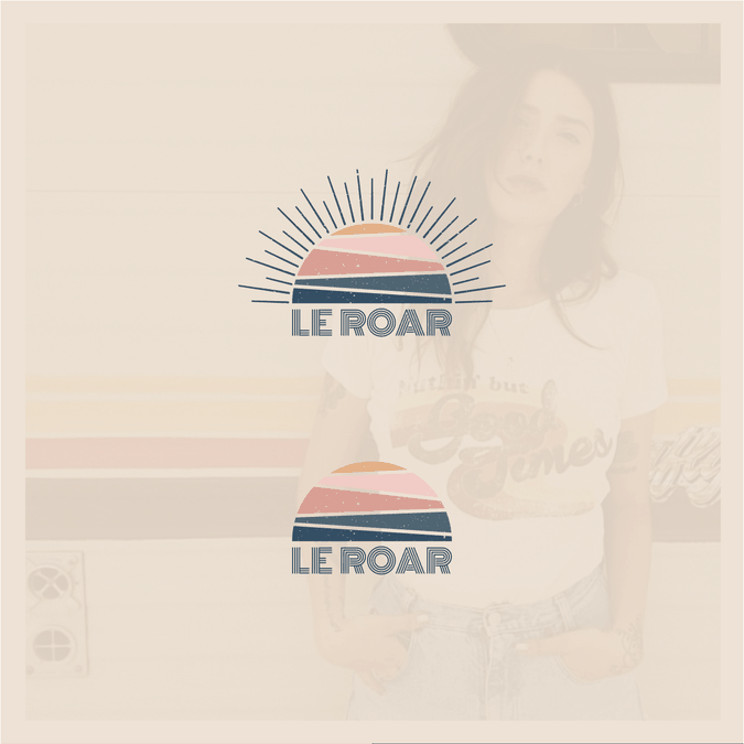 Design Logo for "Le Roar" - Clothing to Empower Girls | Logo design contest