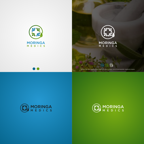 All Natural Dietary Supplement Logo Design | Logo & brand identity pack ...