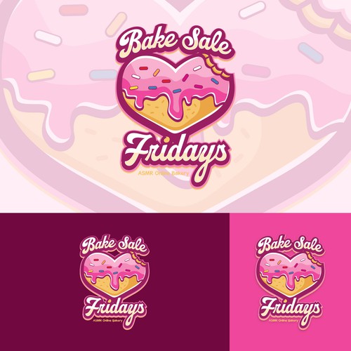 Designs | Fun, playful, exciting logo for a funky online ASMR bakery ...