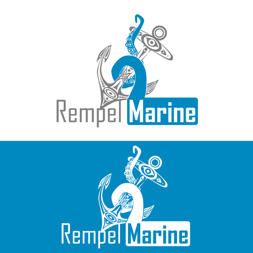 Designs | New Logo for Rempel Marine - First Nations Theme with Octopus ...