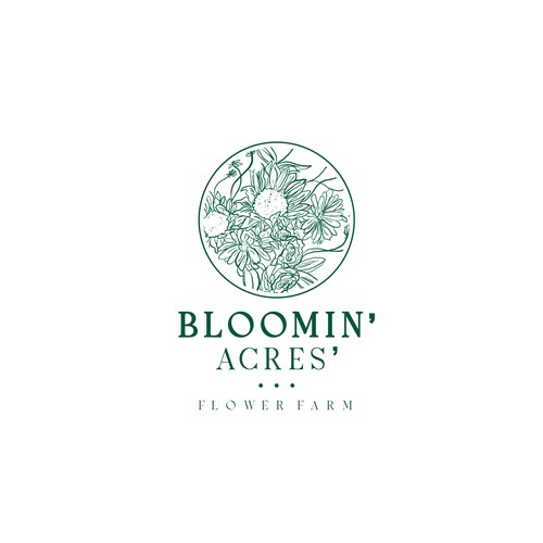 Designs | Flower Farm Logo to jumpstart a new business | Logo design ...