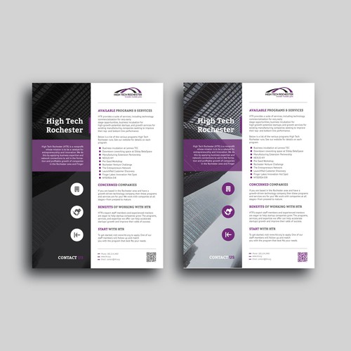 Design an eye-catching one pager for a nonprofit's marketing materials ...