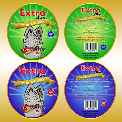 Designs | Design a capturing & informative label for a quirky cleaning ...