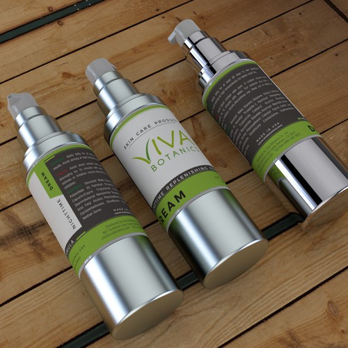 Label for face cream | Product label contest