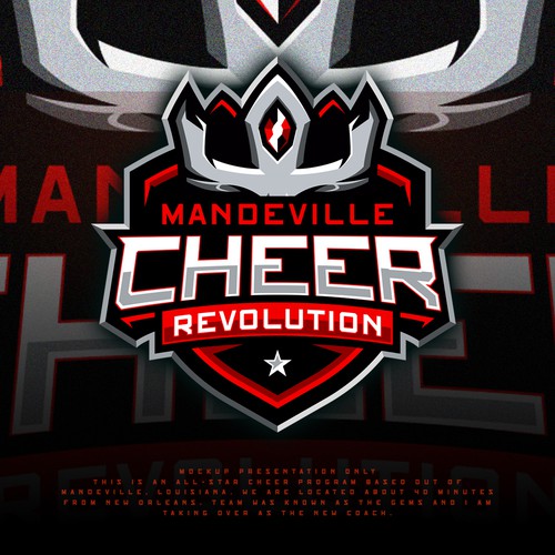 Mandeville Cheer Revolution | Logo design contest