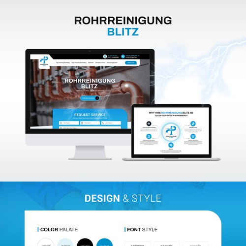 Designs | German plumber service needs new trustful converting ...