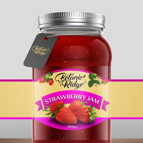 Design a label for our jam | Product label contest