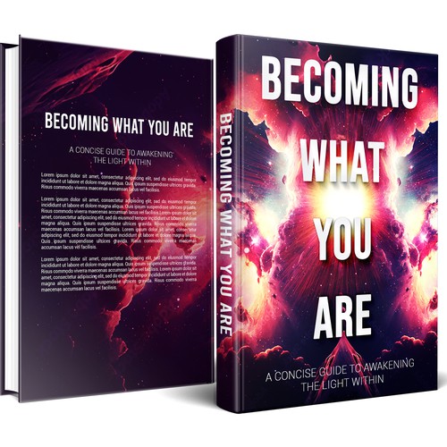 Designs | Breathtaking and uplifting book cover for "Becoming What You ...