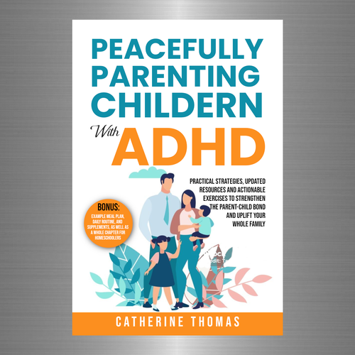 Designs | Create a book cover design for ADHD families! | Book cover ...