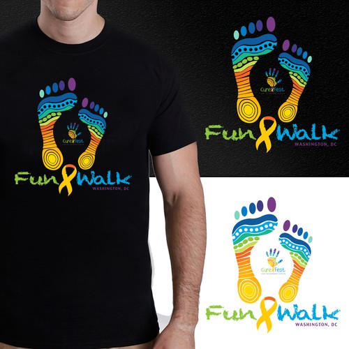 Creative t-shirt design for childhood cancer awareness walk | T-shirt ...