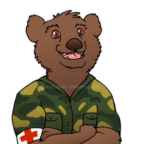 Cartoon Character: Army Medic Bear | Other Graphic Design contest