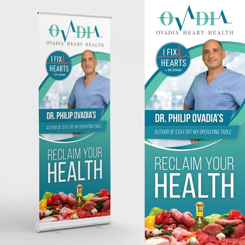 Designs | Create a banner for a heart surgeon that is saving people's ...