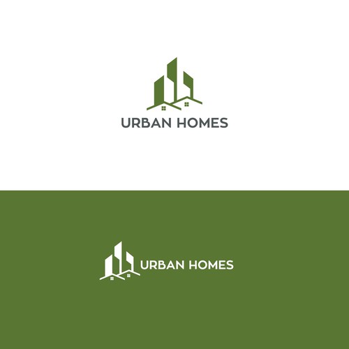 Urban Home Logo URBAN NEST Real Estate Logo Design By Rafe Mahmud On