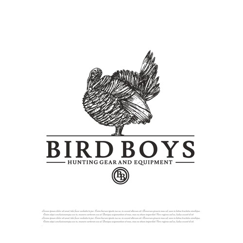 Designs | Bird Boys Turkey Hunting | Logo design contest