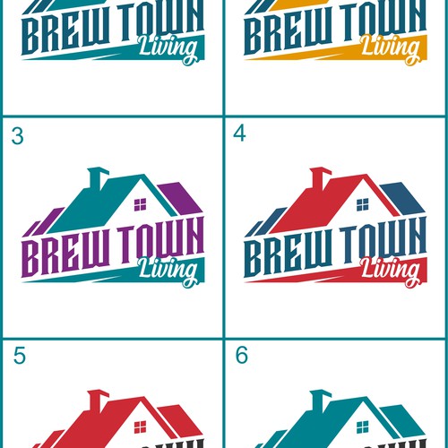 Designs | Fun logo for BrewTown Living - NOT BEER! | Logo & brand guide ...