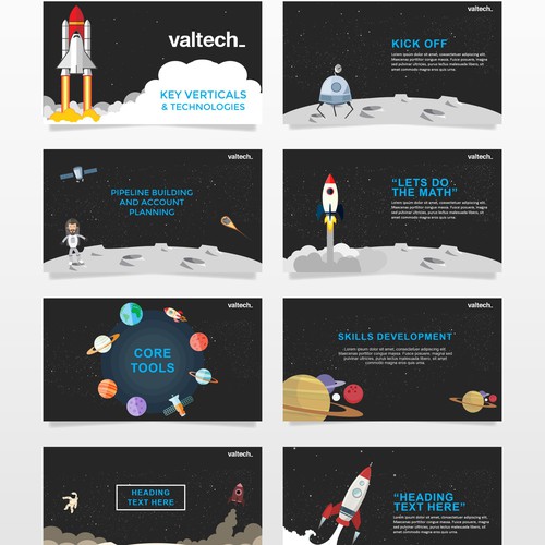 Power point template for 2 themes | PowerPoint template contest