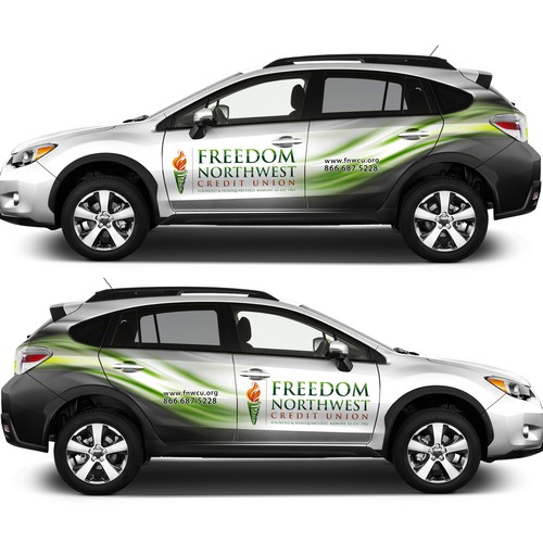 Create a bold & creative vehicle wrap for a Credit Union! | Car, truck ...