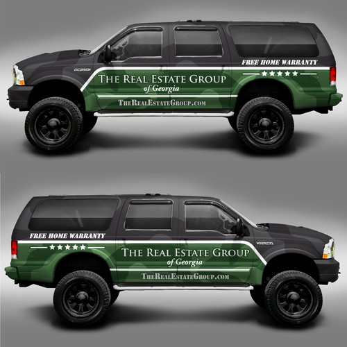 Designs | Real Estate Company | Car, truck or van wrap contest