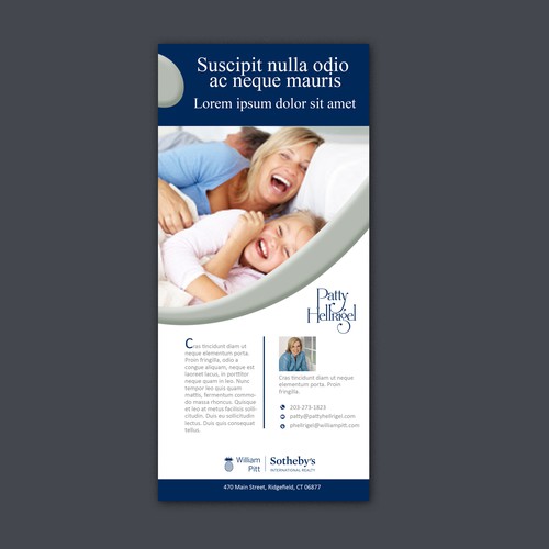 Create a 2/3 4/c AD for Realtor for magazine publication | Postcard ...