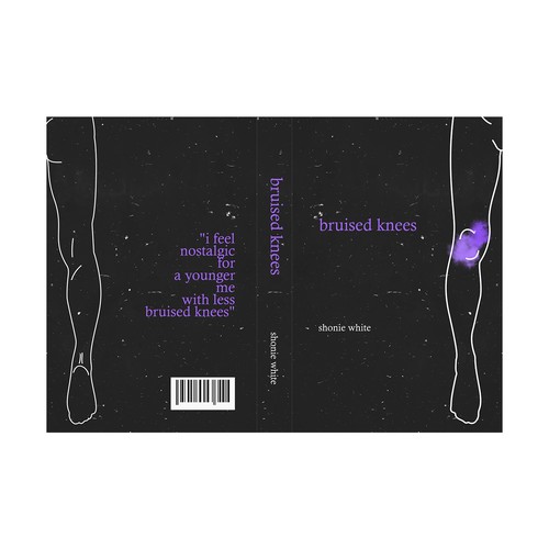 Design angsty minimalist poetry book cover | Book cover contest