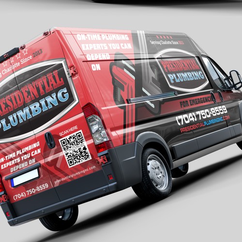 Designs | We Need an Interchangeable Trade Van Wrap With a Consistent ...