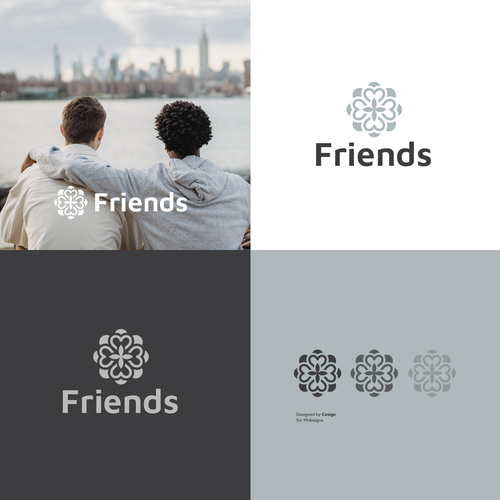 Designs | Friends a companionship company for all adults | Logo design ...