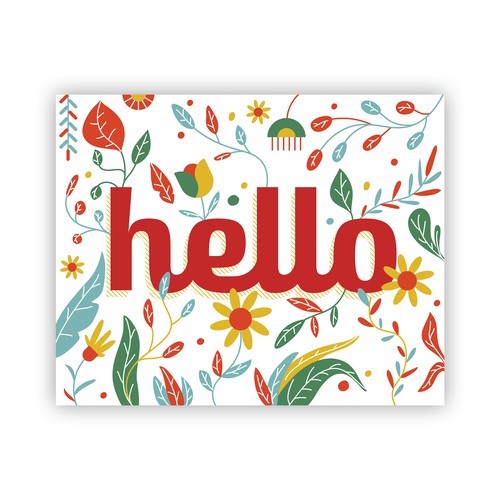 Designs | hello. | Illustration or graphics contest