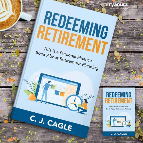 Designs | Redeeming Retirement Book Cover Design | Book cover contest