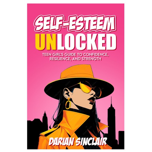 Designs | Self-Esteem Unlocked | Book cover contest
