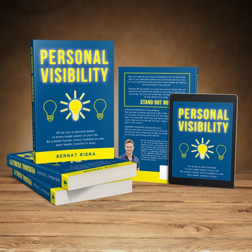 Self Development Book Cover: Personal Visibility | Book cover contest