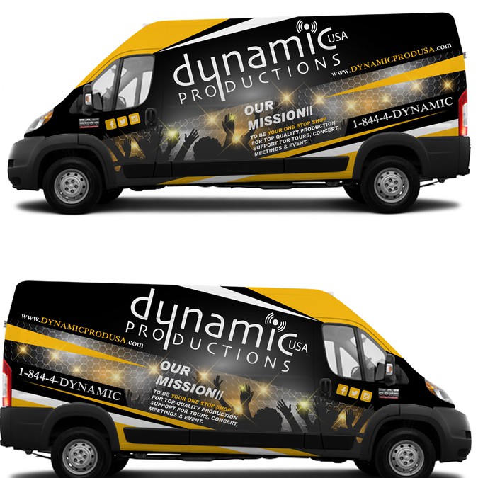 Dynamic Productions Vehicle Wrap!! | Car, truck or van wrap contest