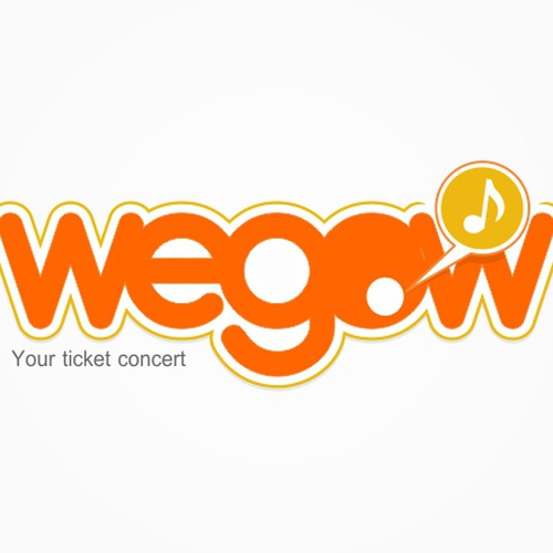 logo for wegow, a community for music lovers | Logo design contest