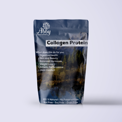 Collagen Protein great for people's intake | Product label contest