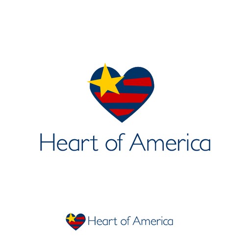 Logo for Heart Of America | Logo design contest