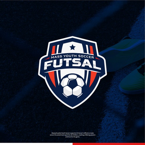 Mass Youth Soccer - Futsal patch | Logo design contest